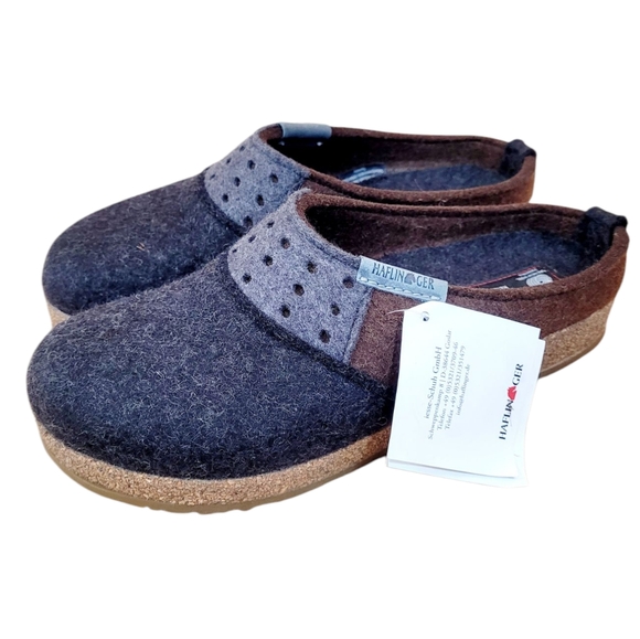 Haflinger | Shoes | Nwt Haflinger Felted Wool Freedom Clogs Mules Shoes ...